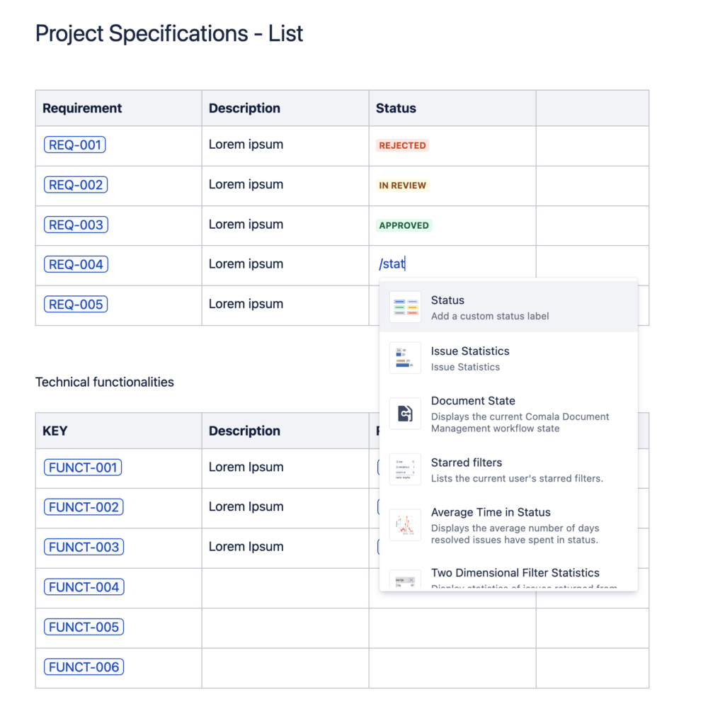 How to improve your requirement approval workflow in Confluence? How to improve your requirement approval workflow in Confluence?