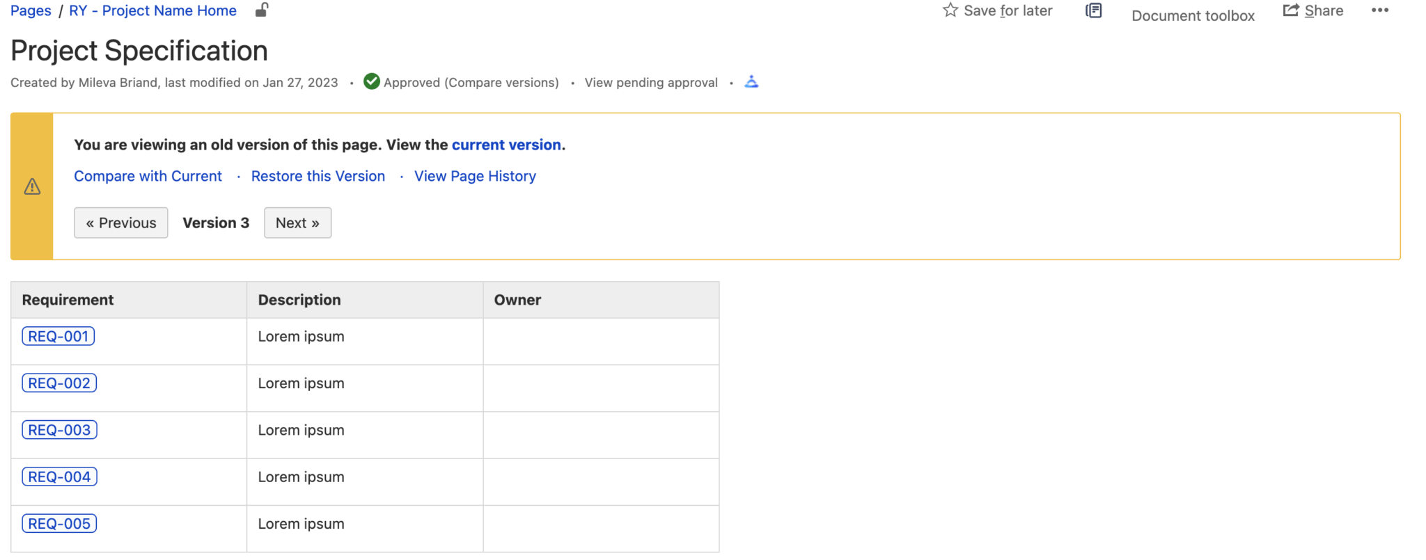 How To Improve Your Requirement Approval Workflow In Confluence