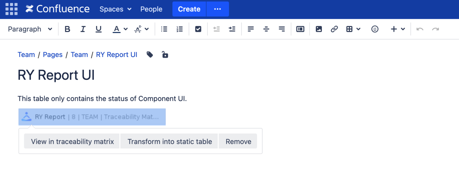 A guide on how to manage requirements in Confluence and Jira